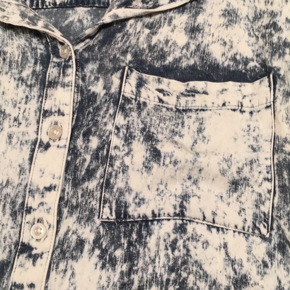 Urban Outfitters | Tops | Uo Acid Wash Top | Poshmark